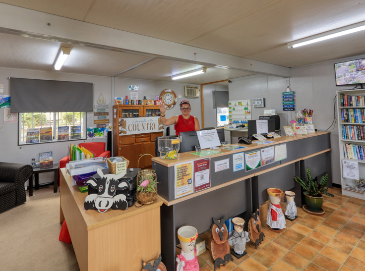 Reception & Kiosk | Millmerran Village Caravan Park
