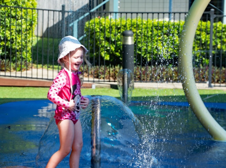 Splash and Play Zone | BIG4 Mackay Blacks Beach Holiday Park