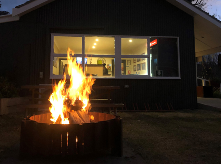Communal Fire Pit | NRMA Jindabyne Holiday Park