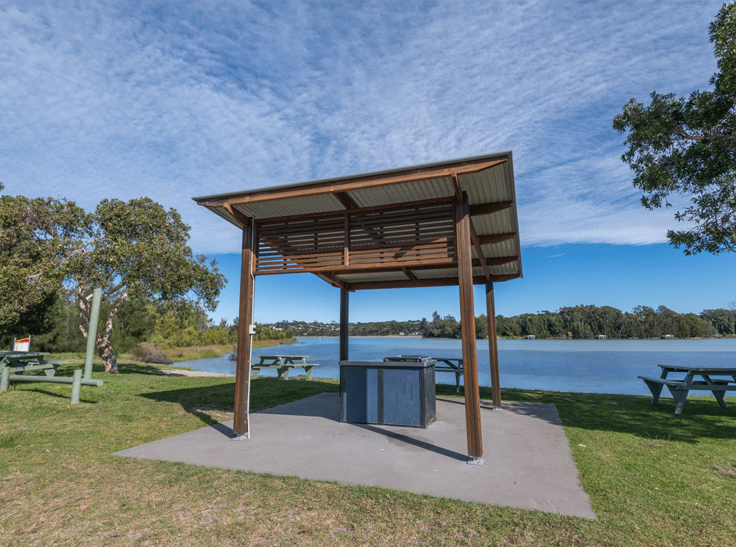 BBQ Area | Holiday Haven Burrill Lake