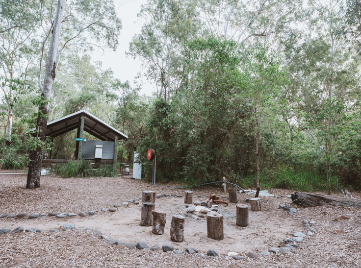 Communal Fire Pit | BIG4 Carnarvon Gorge Holiday Park
