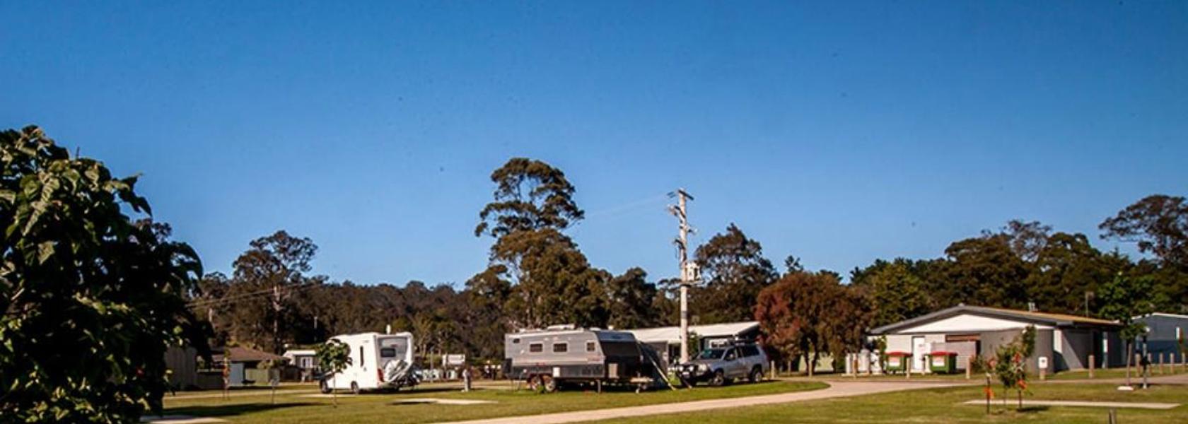 Slab Powered Sites | Merimbula Lake Holiday Park