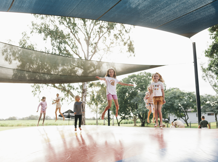 Giant Jumping Pillow | BIG4 Saltwater Yamba Holiday Park