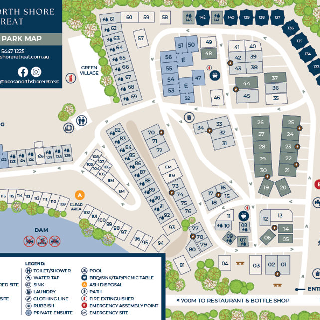 Powered Only Site | BIG4 Noosa North Shore