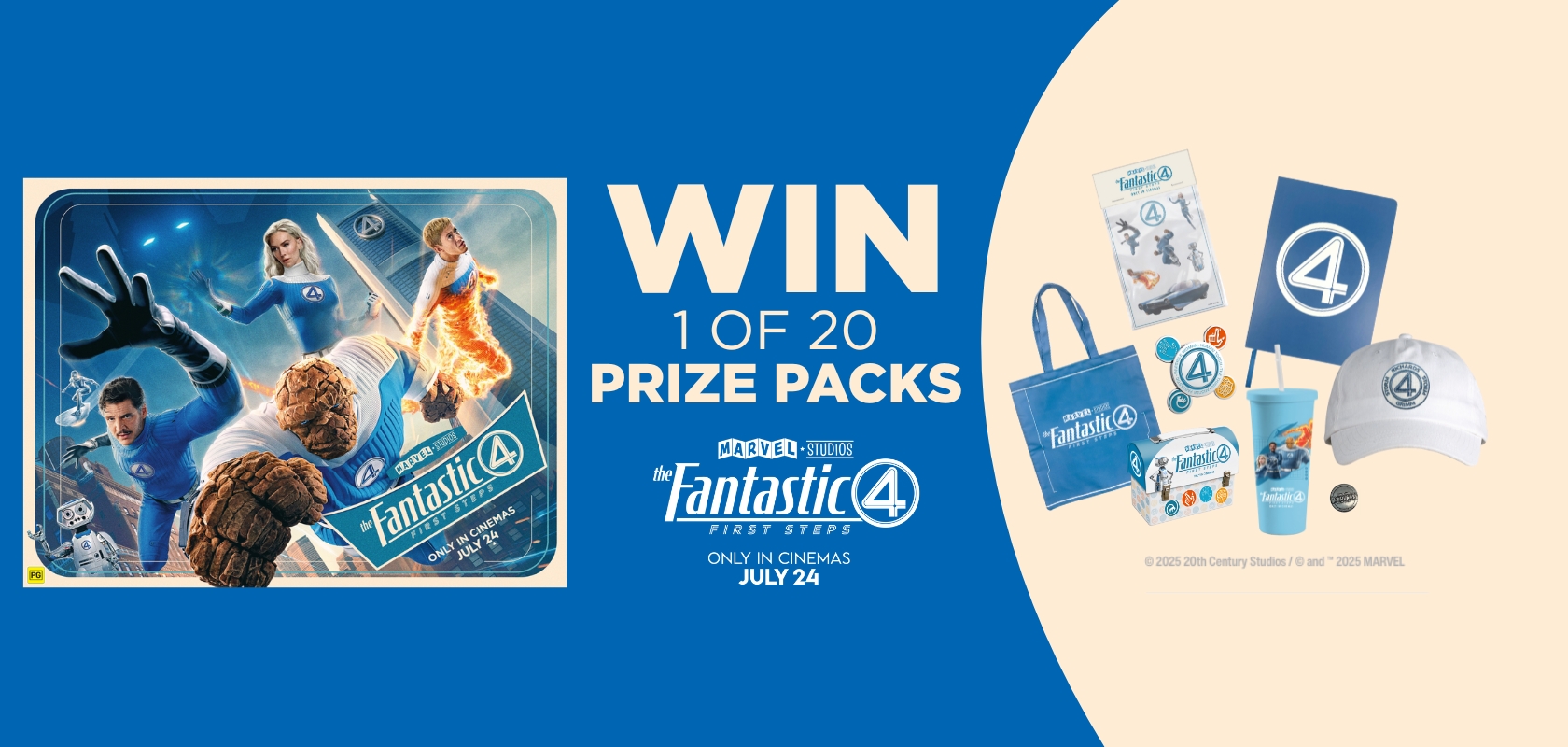 Perks+ Movies Marvel Studios Fantastic 4: First Steps Competition ...