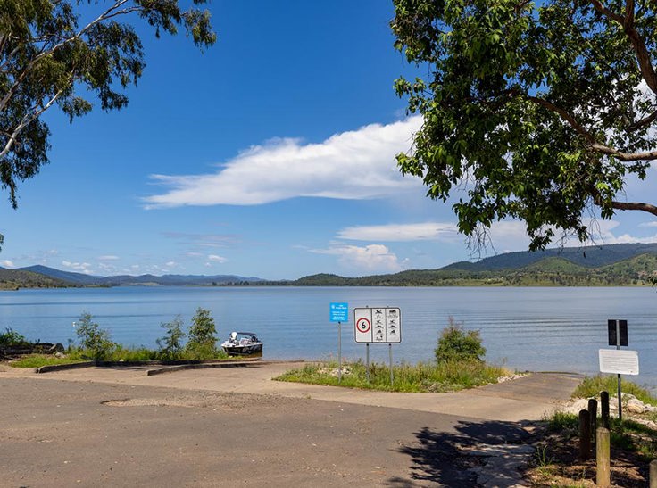 In Park Boat Ramp | NRMA Lake Somerset Holiday Park