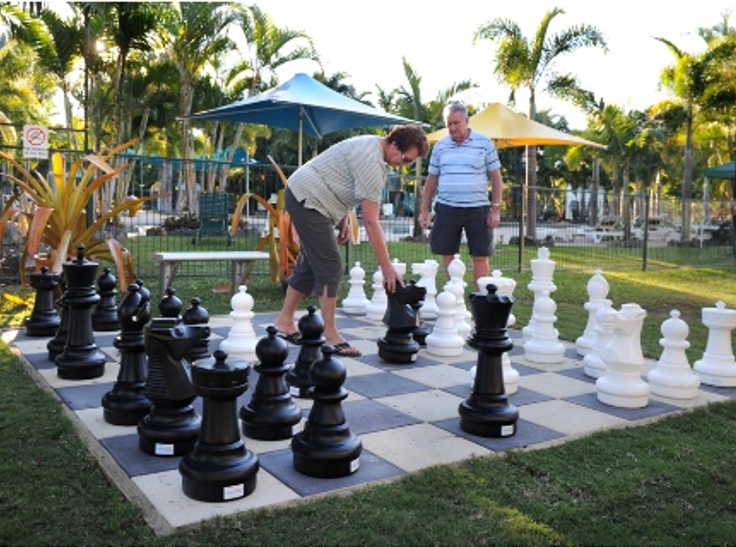 Giant Chess | BIG4 Adventure Whitsunday Resort