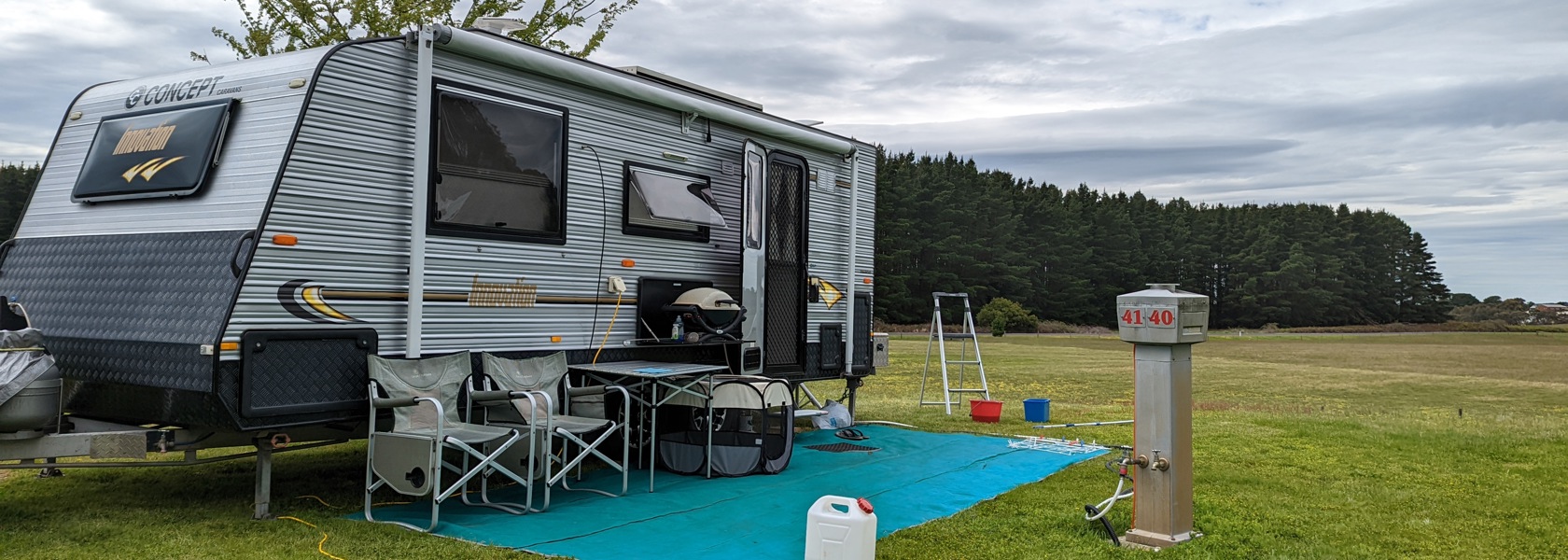 Powered Site | BIG4 Mount Compass Caravan Park
