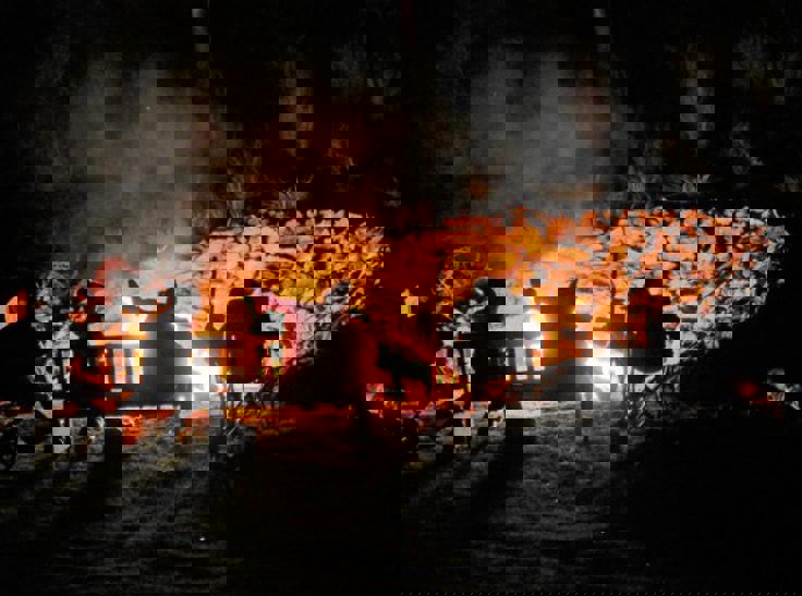 Communal Fire Pit | BIG4 Mount Compass Caravan Park